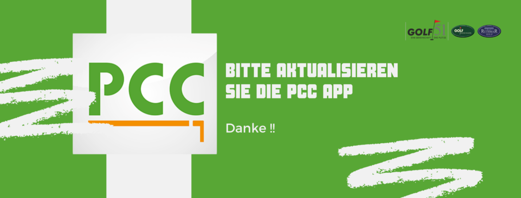 PCC App aktualisieren !! - golf51